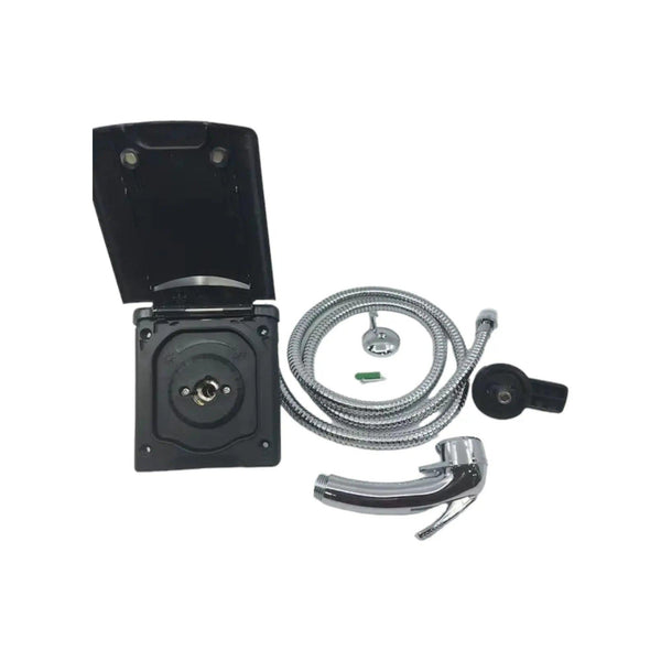 Black Plug in External Shower Point - Everything Caravans – Everything ...