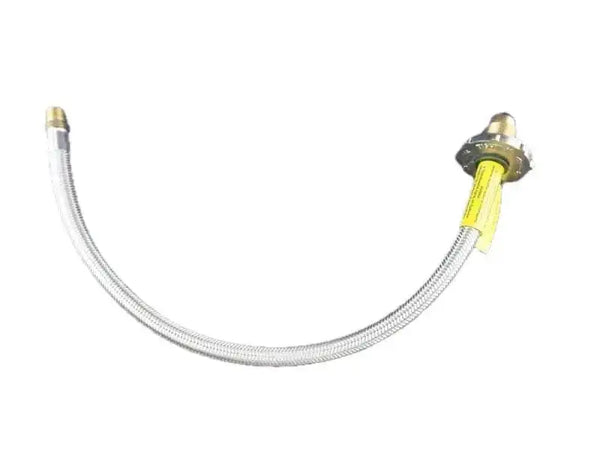 Braided Gas Hose 450mm POL 1-4 Tapered Thread - Everything Caravans ...