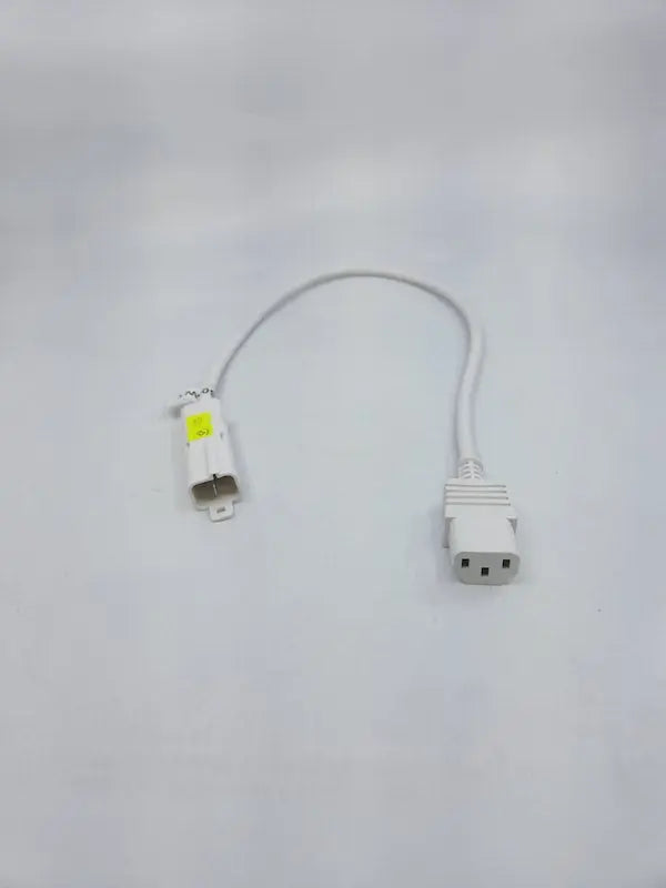 CMS C to LEC Charger input Cable 500mm White - Everything Caravans