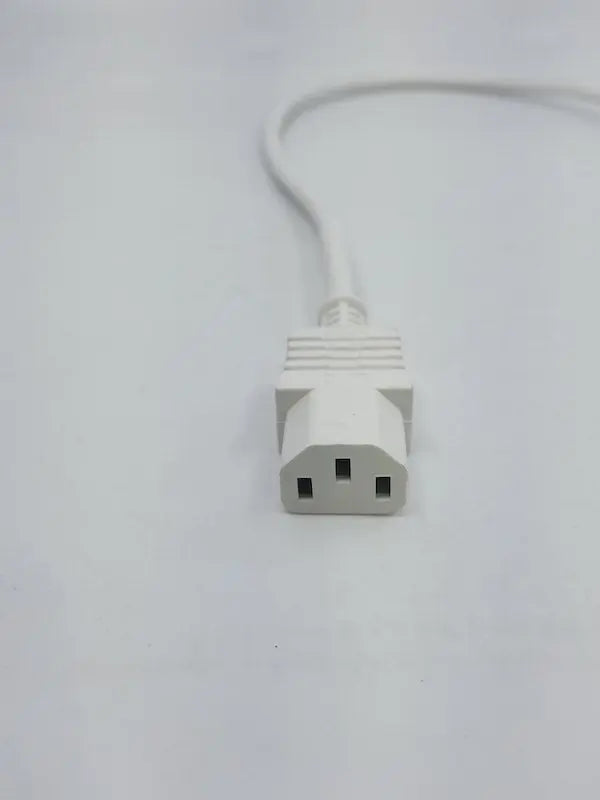 CMS C to LEC Charger input Cable 500mm White - Everything Caravans