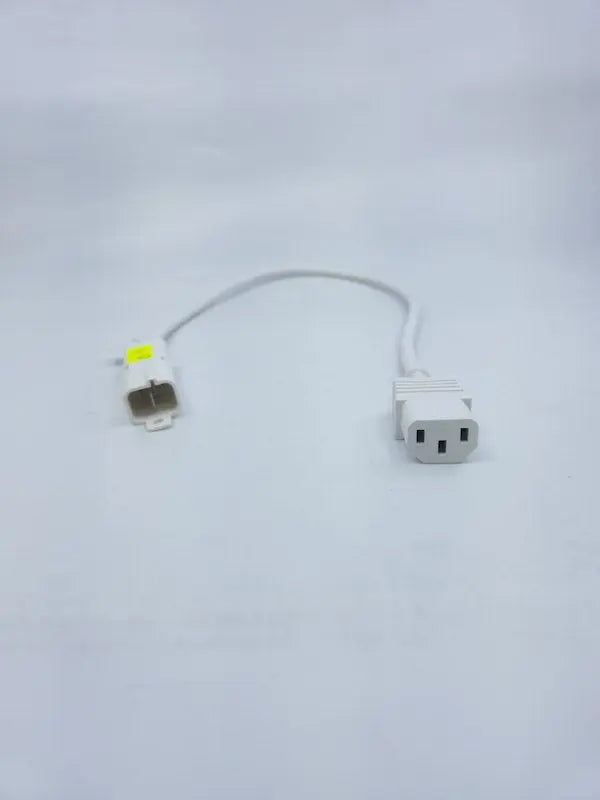 CMS C to LEC Charger input Cable 500mm White - Everything Caravans