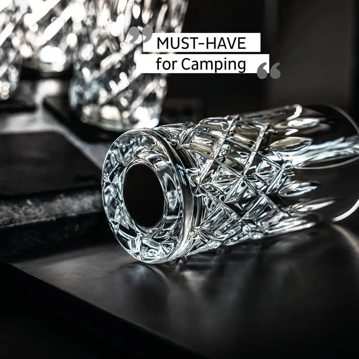 Crystal Magnetic LONGDRINK Glass by Silwy - Everything Caravans