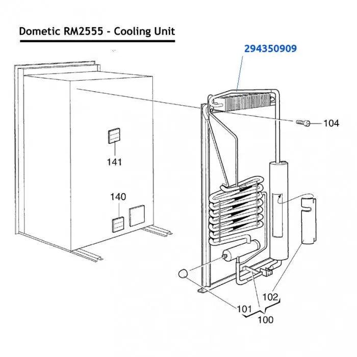 Dometic RM2555 Cooling Unit - Everything Caravans