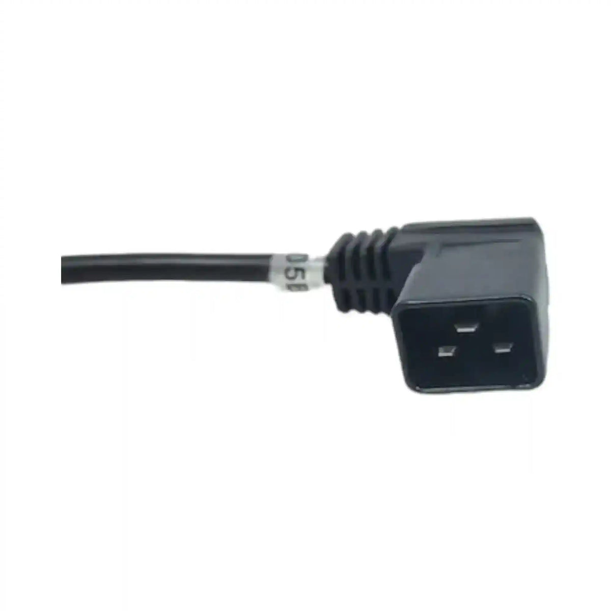 Male LEC C20 to CMS C Type Inverter Output Cable 500mm Black ...