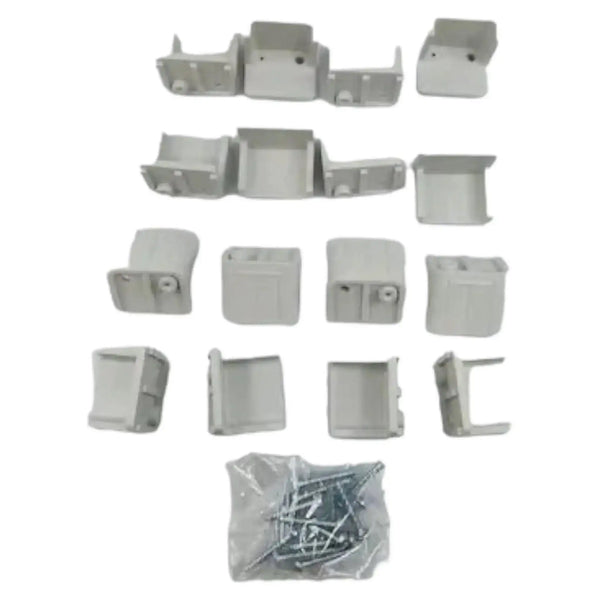 Mounting Kit Grey Suits Heki 2 Roof Thickness 25-32mm Grey – Everything ...