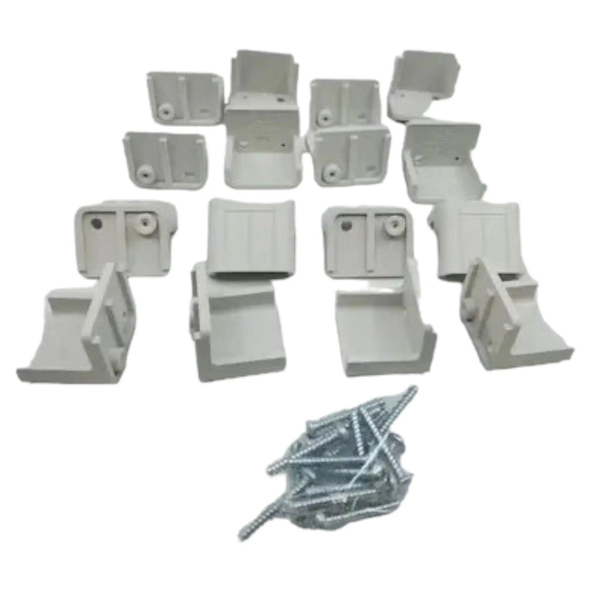 Mounting Kit Grey Suits Heki 2 Roof Thickness 25-32mm Grey - Everything ...