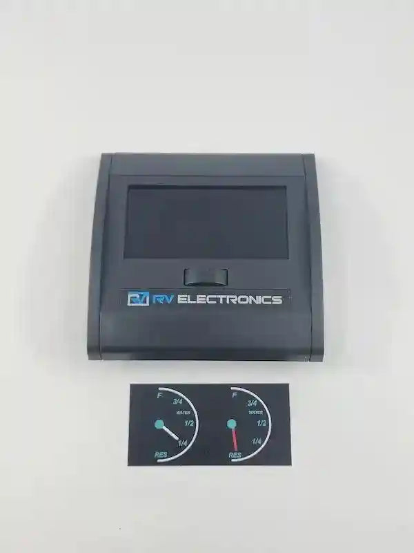 RV Electronics LCD Double Tank Water Level Indicator Gauge - Everything ...