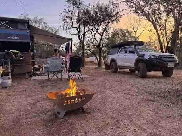 ArcPit 2-in-1 Portable Fire Pit and BBQ – Everything Caravans ...