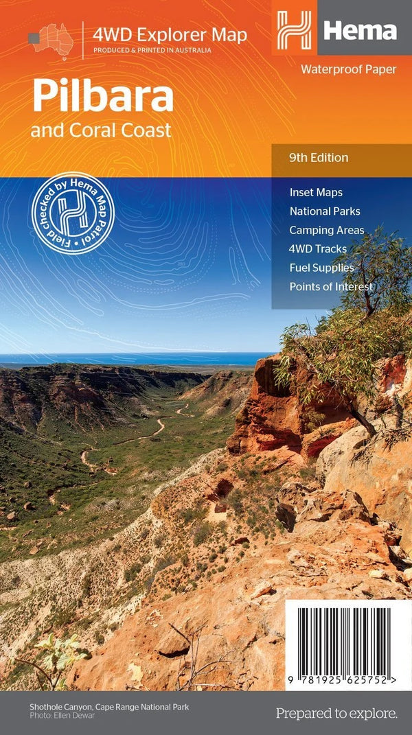 Hema Pilbara and Coral Coast Map – Everything Caravans