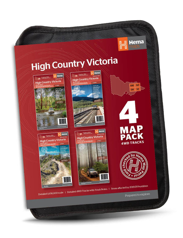 Hema The Victorian High Country Map Pack – Everything Caravans