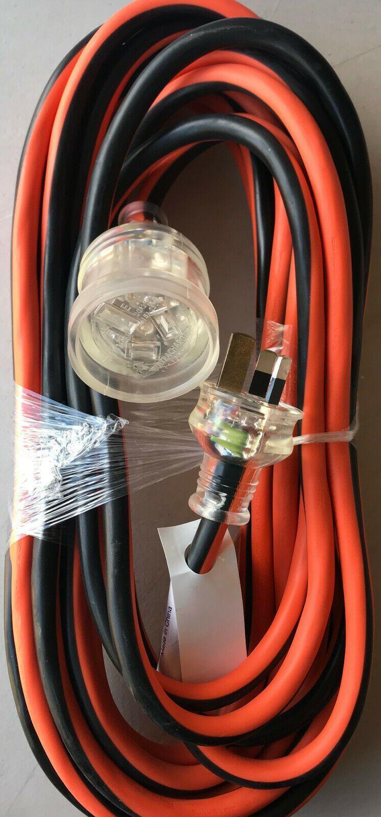 25 meter 15amp Caravan Power Lead - Heavy Duty - Everything Caravans