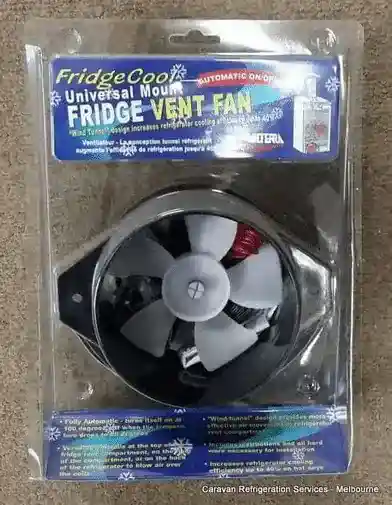 3 Way Fridge Fan 12volt Caravan Fridge Vent Fan Valterra Auto on Off w ...
