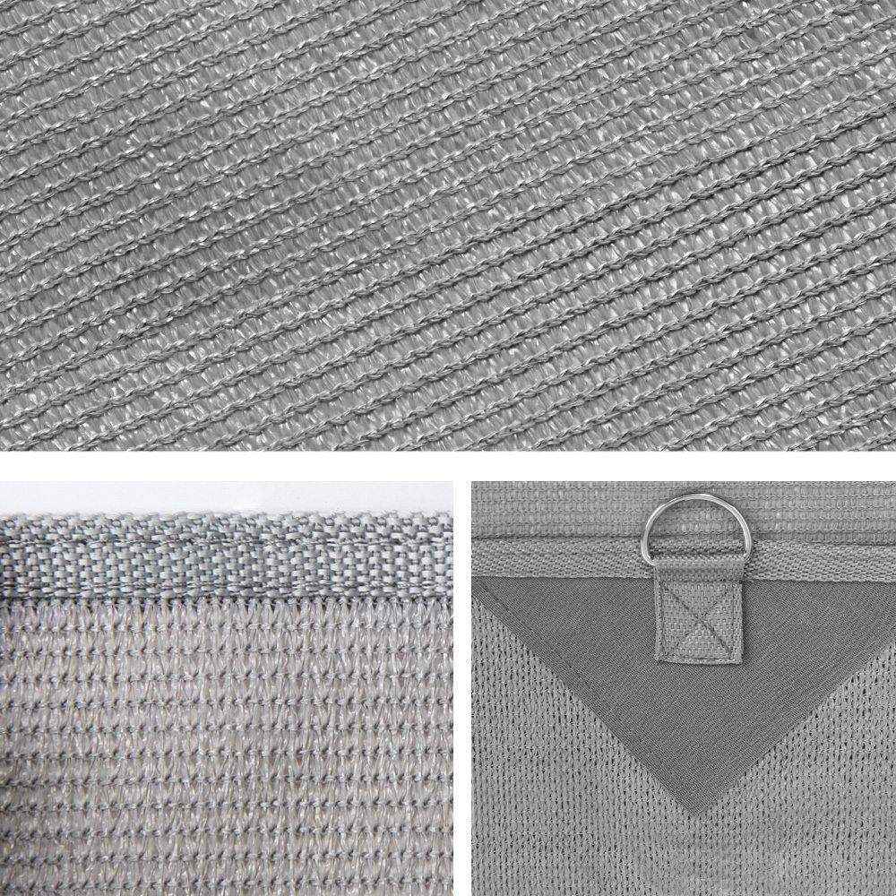 3.7M Caravan Privacy Screens 1.95M Roll Out Awning End Wall Side Sun S ...