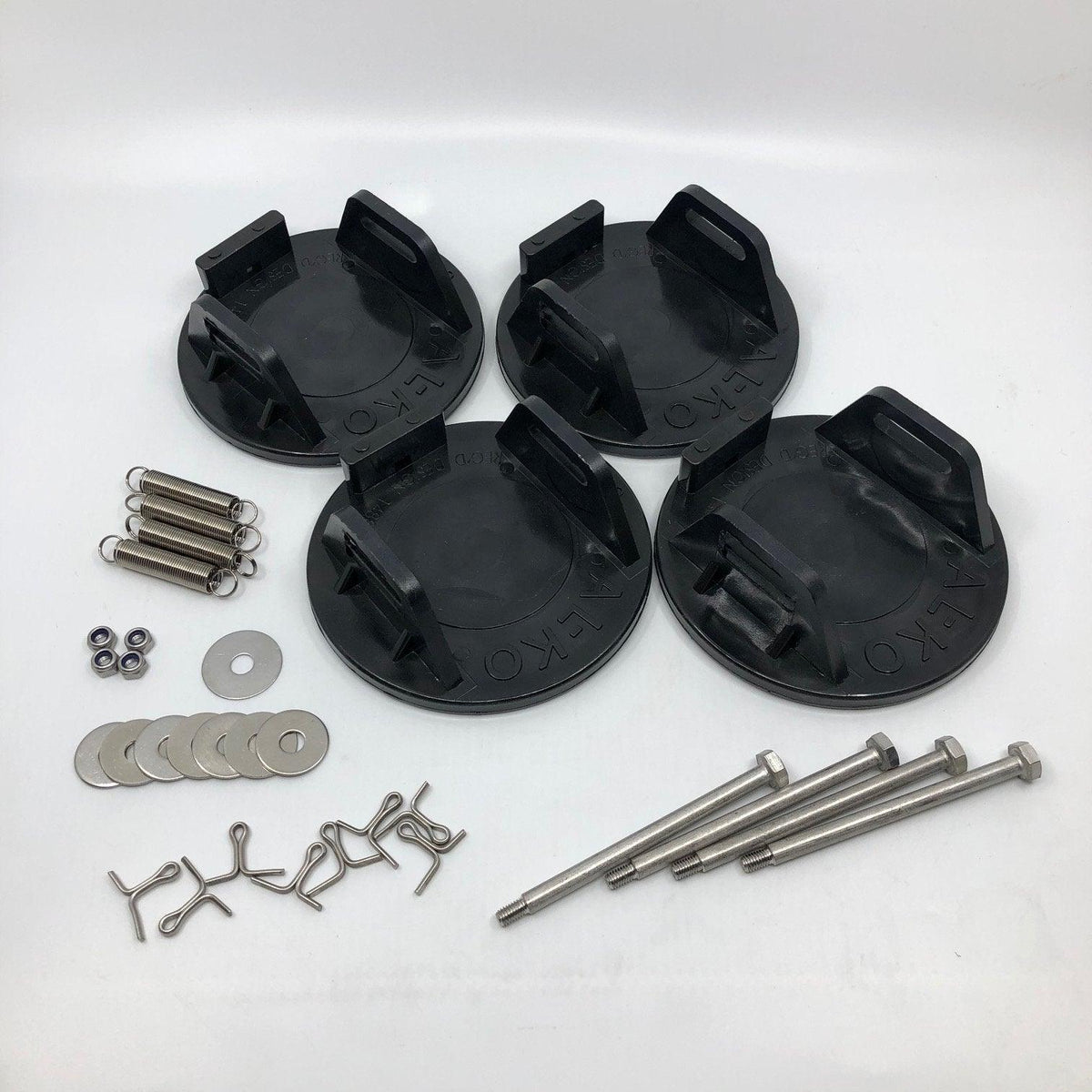 AL-KO Bigfoot Box Set of 4 Replacement Feet for Caravan Stabilisers ...