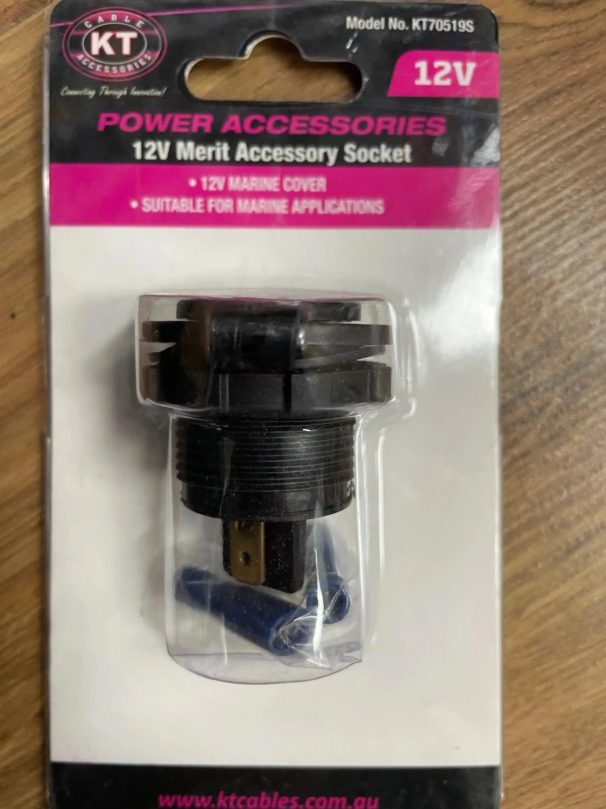 Accessory Socket 12V Merit - Everything Caravans