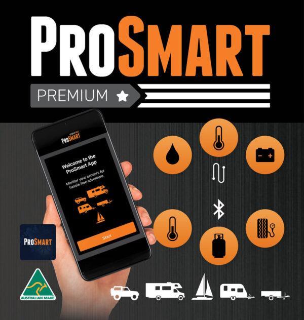 BMPRO Prosmart Sensor Monitor with App - Premium - 4 wheel sensors ...
