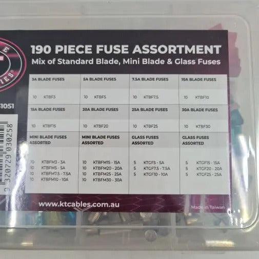 Blade Fuse Assortment 190pcs - Everything Caravans