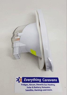 CMS 15AMP PLUG POWER INLET WHITE for Caravan 240 electrics - Everything ...