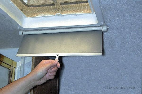Camco Lights Out Retractable RV Roof Vent Shade Blind - Everything Caravans