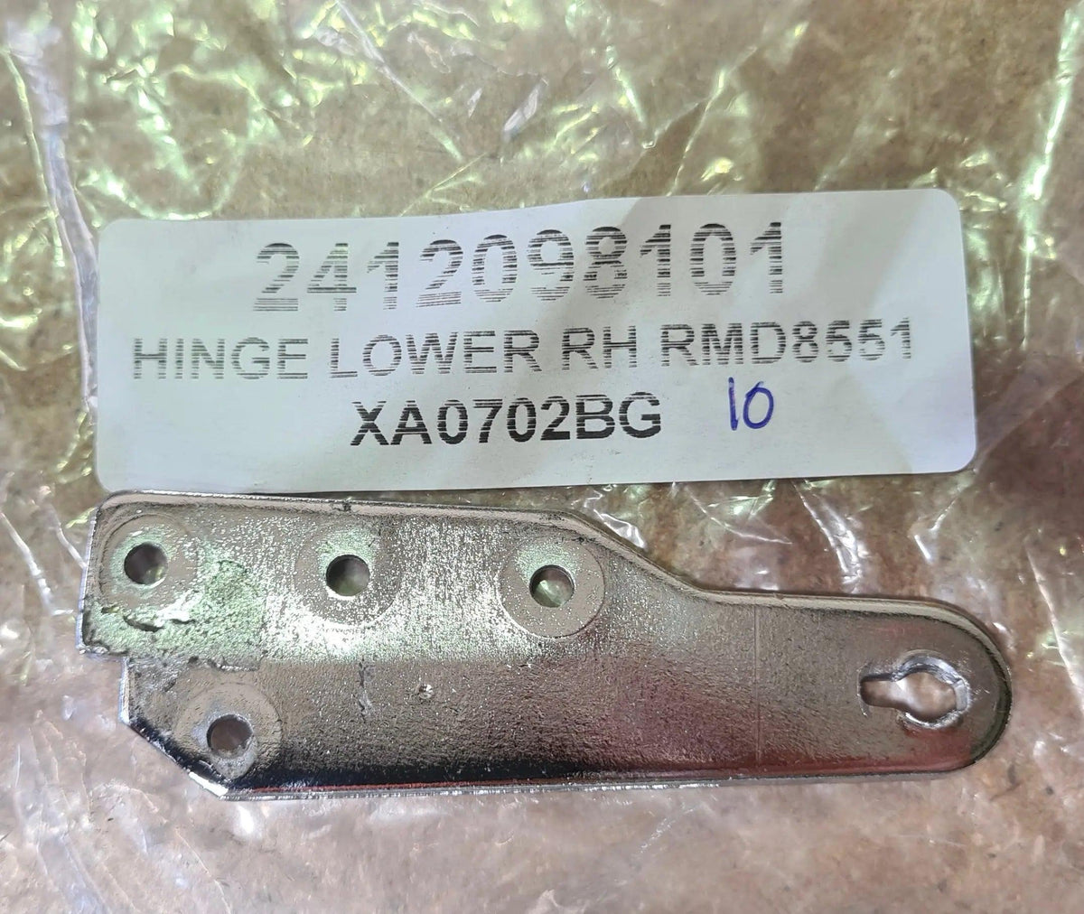 Dometic Lower Hinge for Right Hand Side RMD RMDX - Everything Caravans