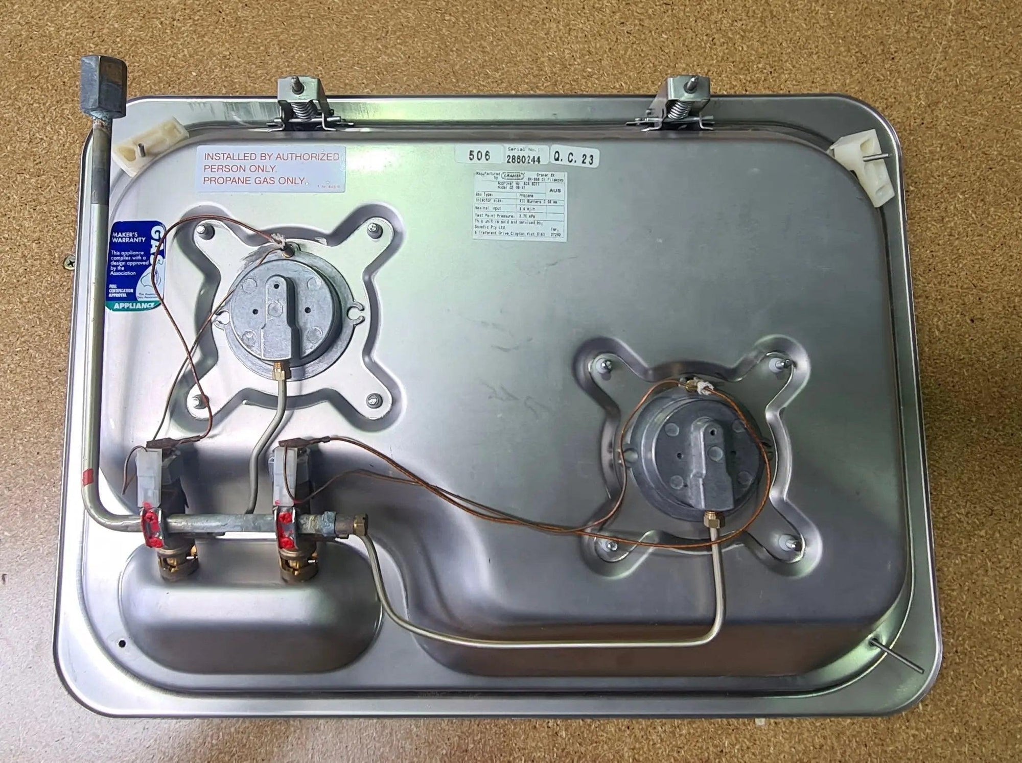 Ex-Display 2 Burner Cramer Cooker - Everything Caravans