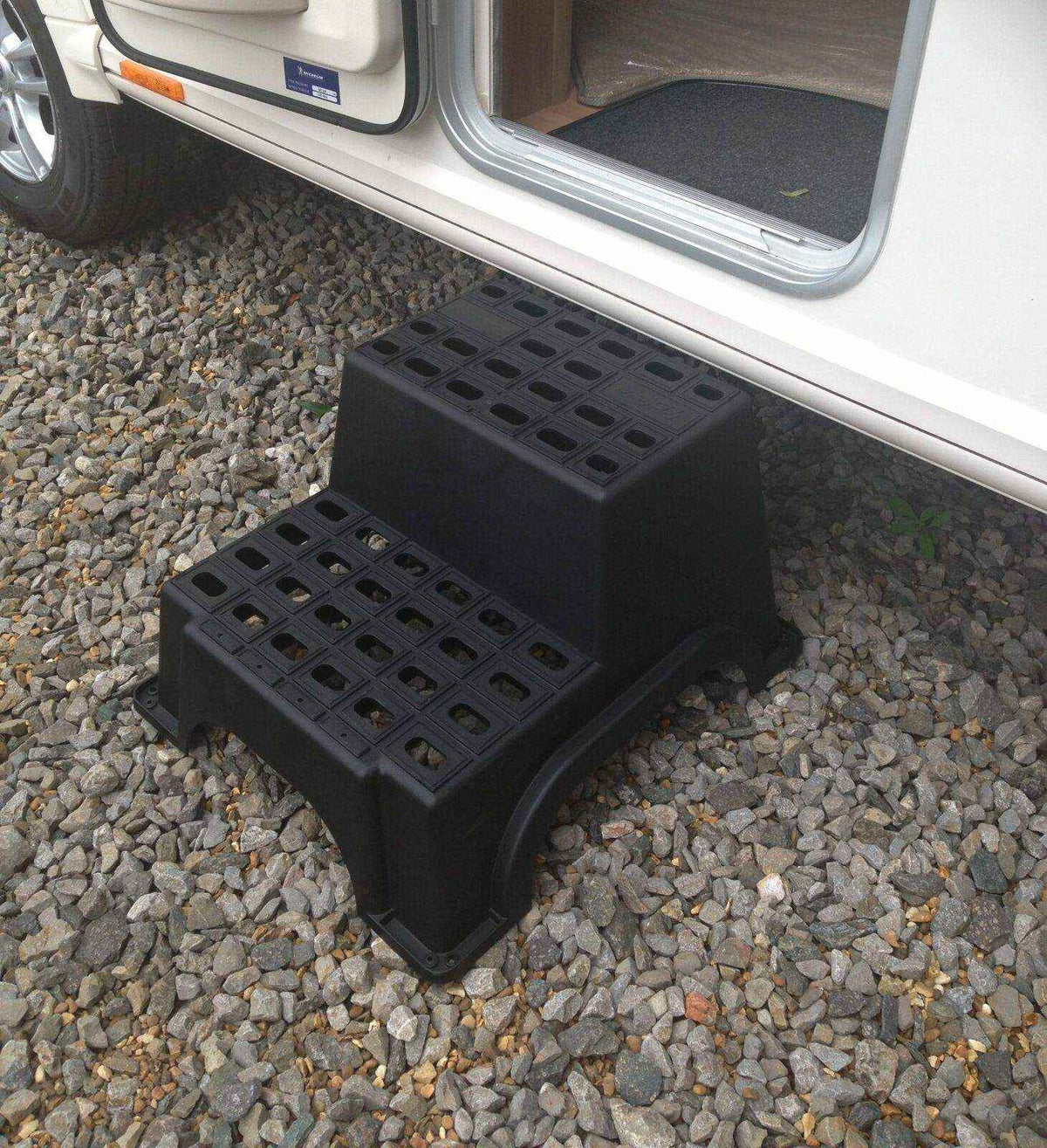 Milenco Double Plastic Step Super Large and Safe Caravan Step ...