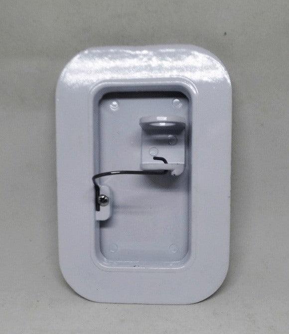 Small Scupper Vent White - Alloy - Everything Caravans