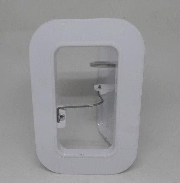 Small Scupper Vent White - Alloy - Everything Caravans