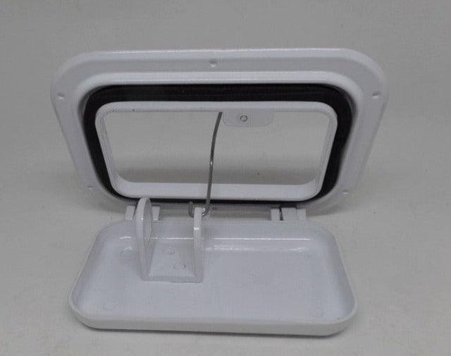 Small Scupper Vent White - Alloy - Everything Caravans