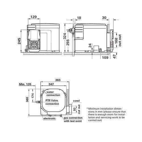 Truma Ultra Rapid 14L Gas with Electric Hot Water Service Watermark ...