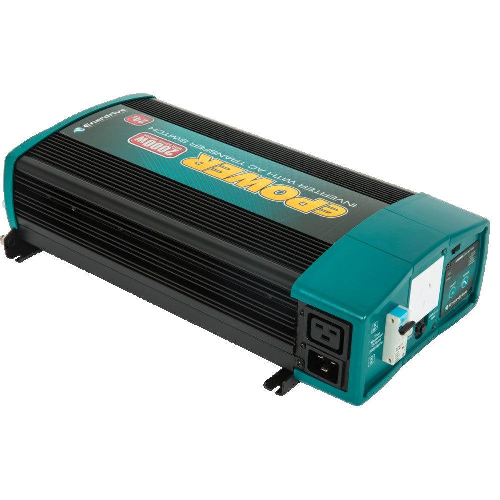 Epower 2000W 12v True Sine Wave Inverter with AC Transfer and Safety S ...